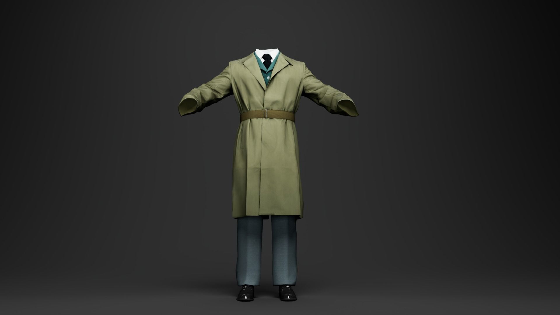 3D model Officer Uniform Police VR / AR / low-poly | CGTrader