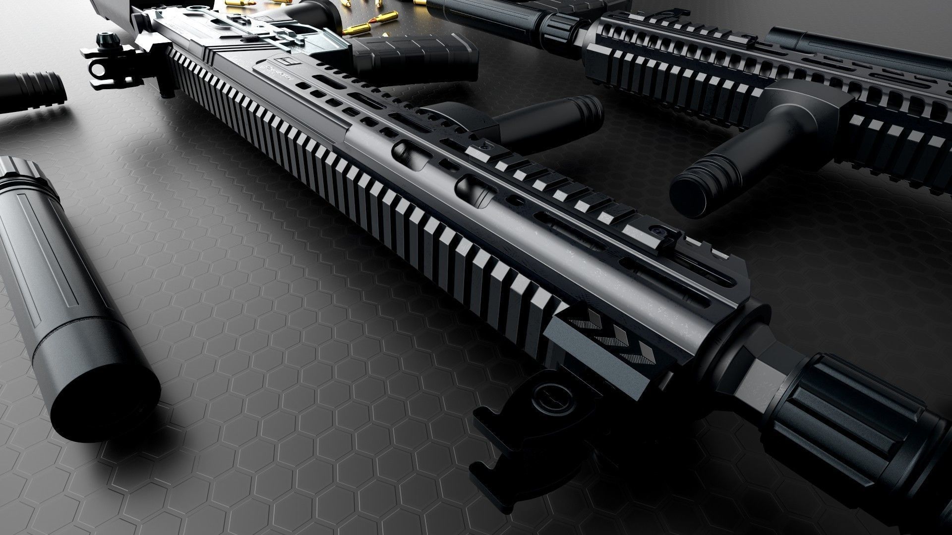 3D model RM 31 Assault Rifle VR / AR / low-poly | CGTrader