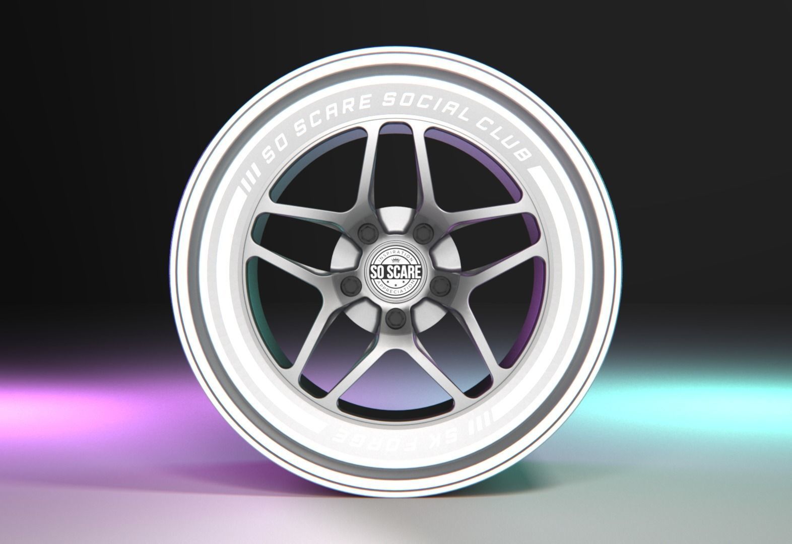 SK X SOSCARE Violet 3D model | CGTrader