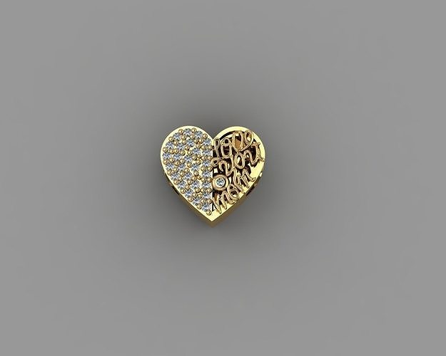 Pandora - Charm 3D model 3D printable | CGTrader