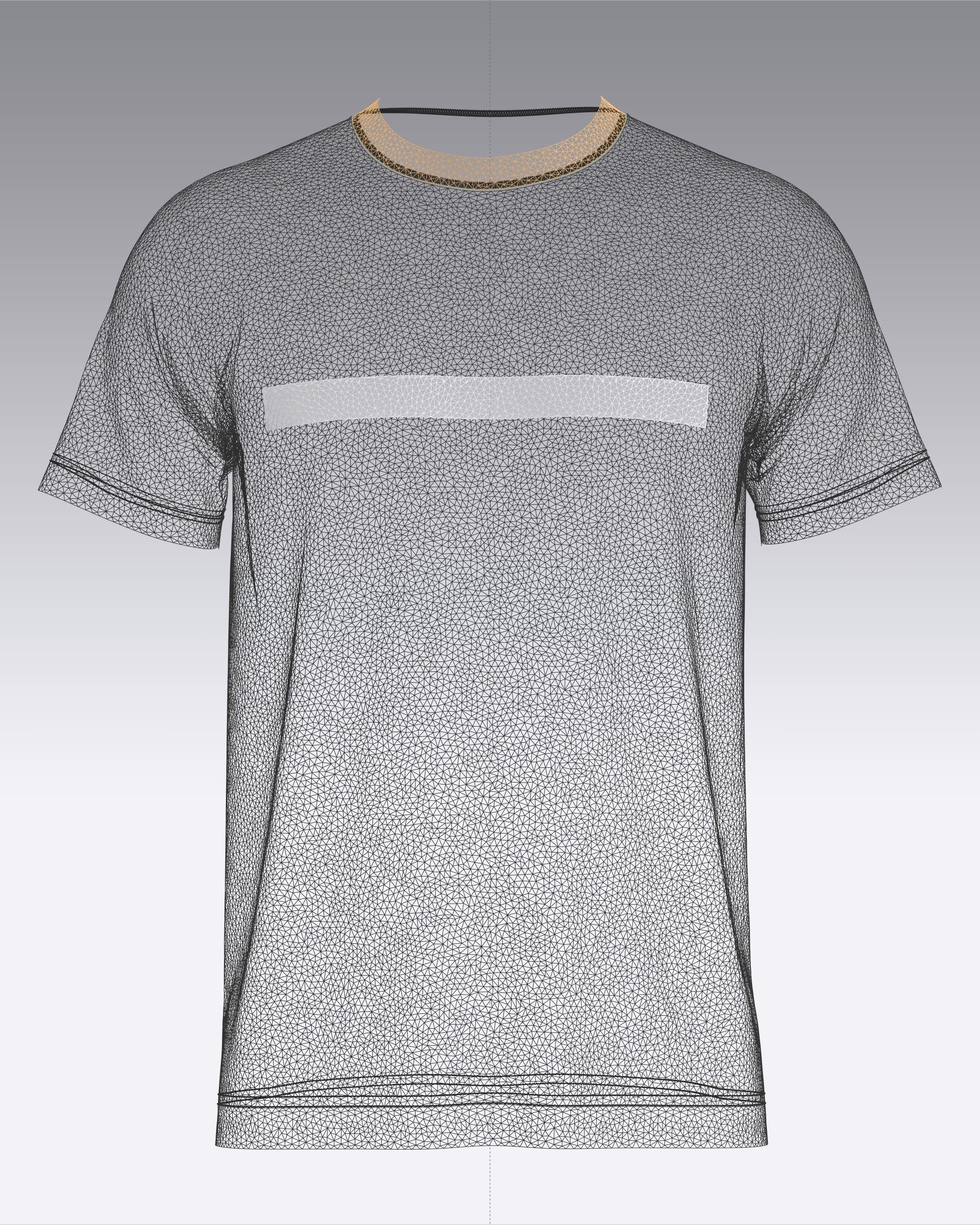 Tommy Hilfiger Black T-Shirt 3D model | CGTrader