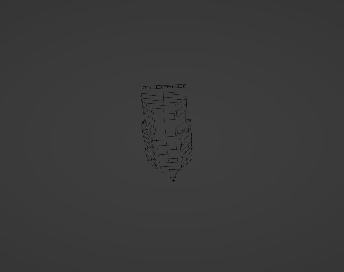 Pirate ship boat no texture blender 3D model | CGTrader