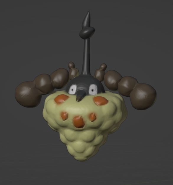 Wormadam Sandy Cloak 3D model 3D printable | CGTrader