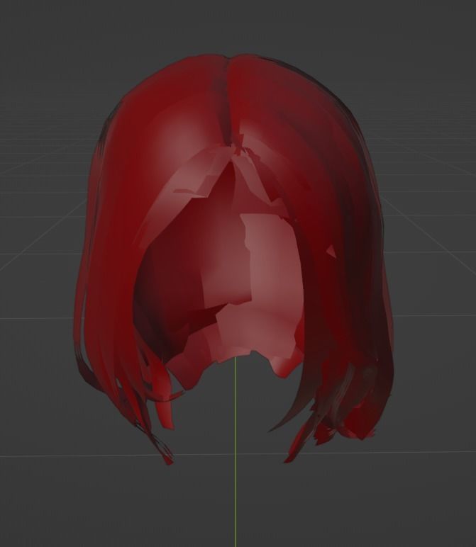 Hair Fbx 3D model | CGTrader