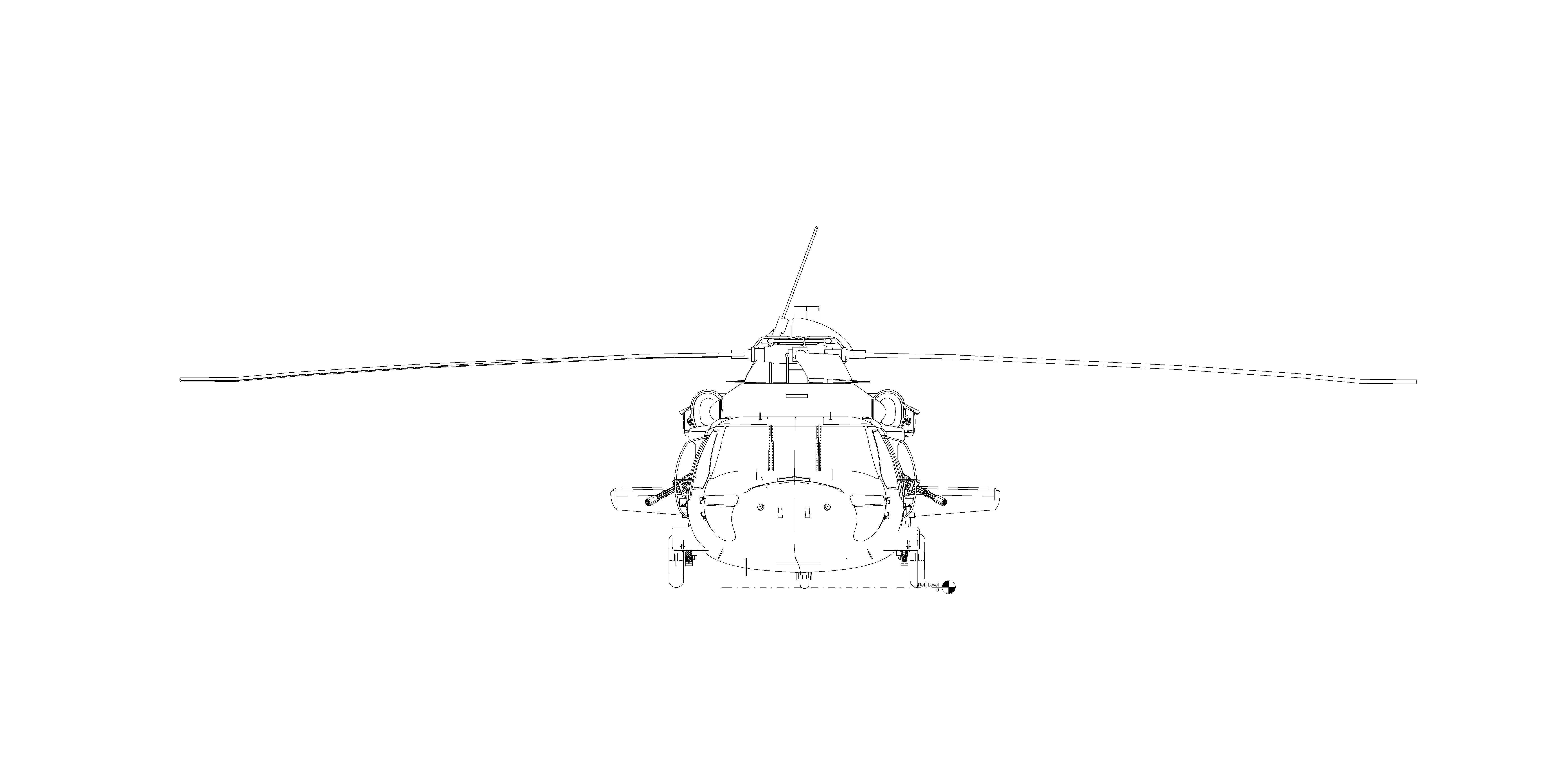 MH60J Black Hawk MODEL REVIT 2023 3D model 3D printable | CGTrader