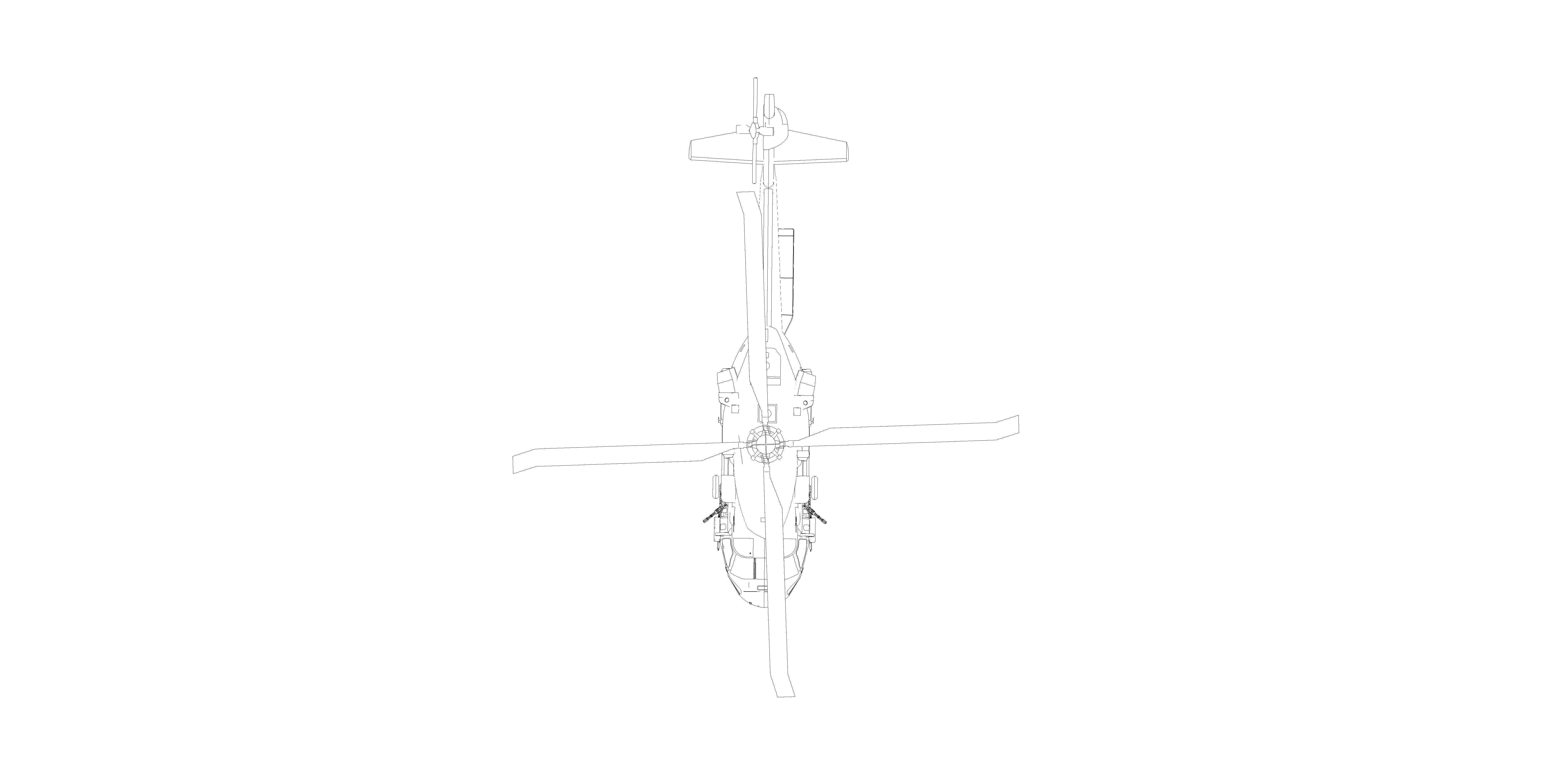 MH60J Black Hawk MODEL REVIT 2023 3D model 3D printable | CGTrader
