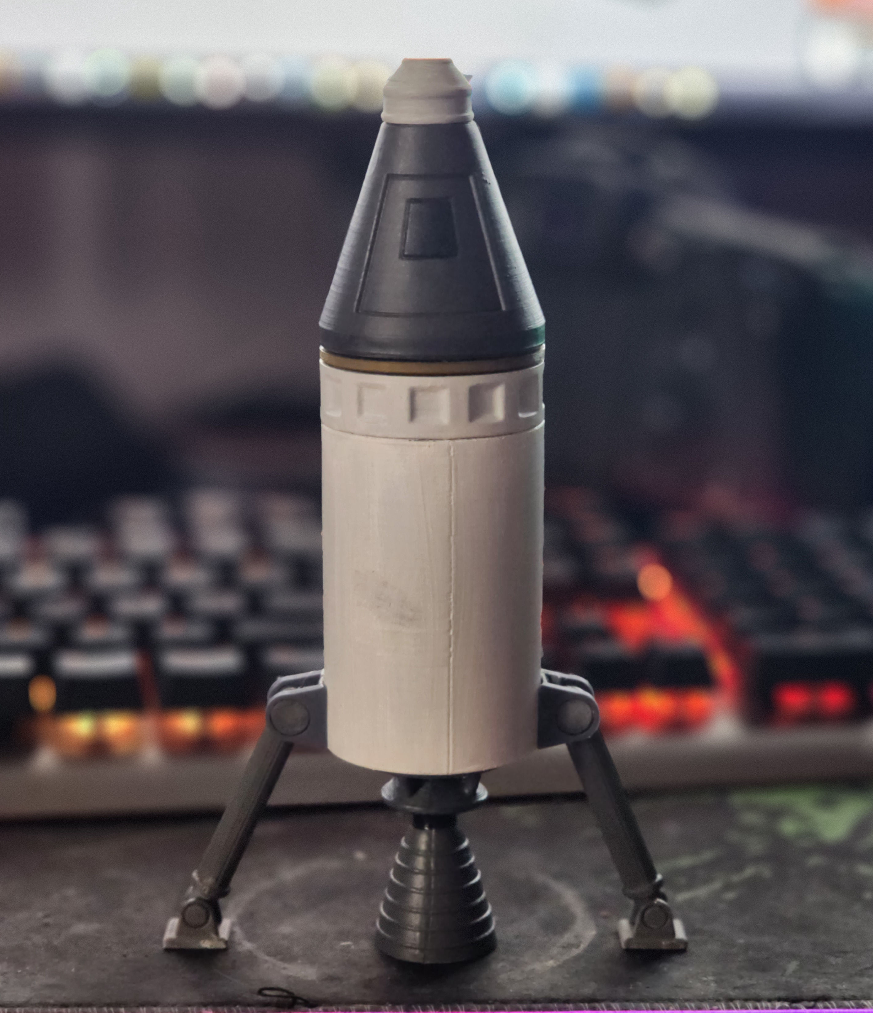spaceflight simulator rocket 3D model 3D printable | CGTrader