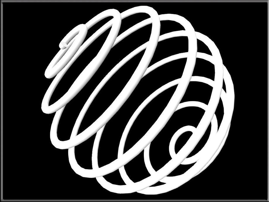 3D model Spiral Spring Ball for Shaker Cup VR / AR / low-poly | CGTrader