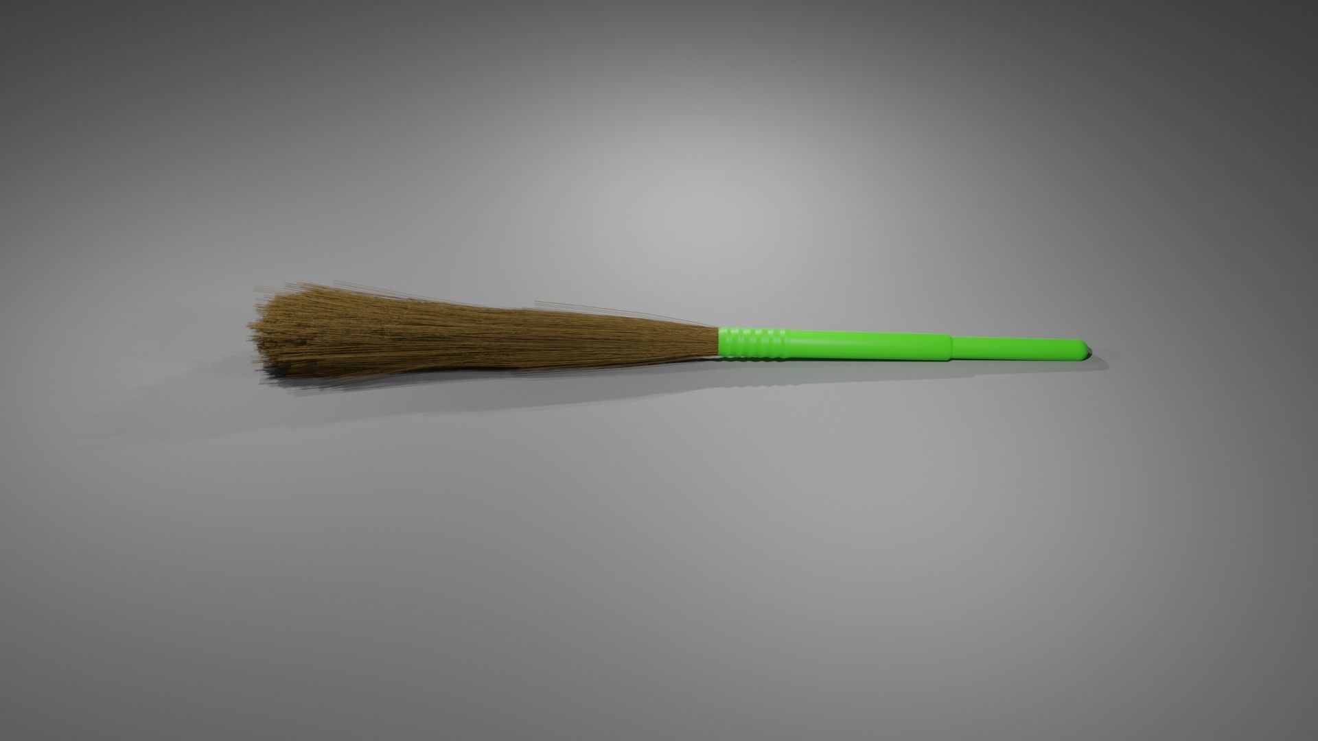 Indian Broom Stick 3D model | CGTrader