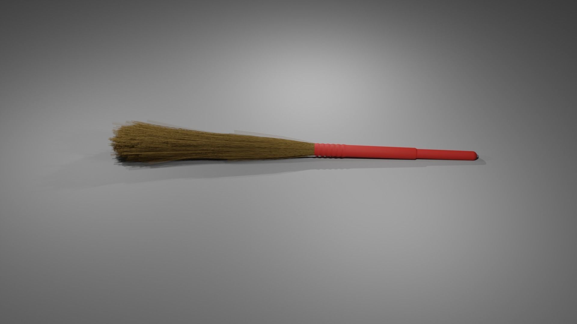 Indian Broom Stick 3D model | CGTrader
