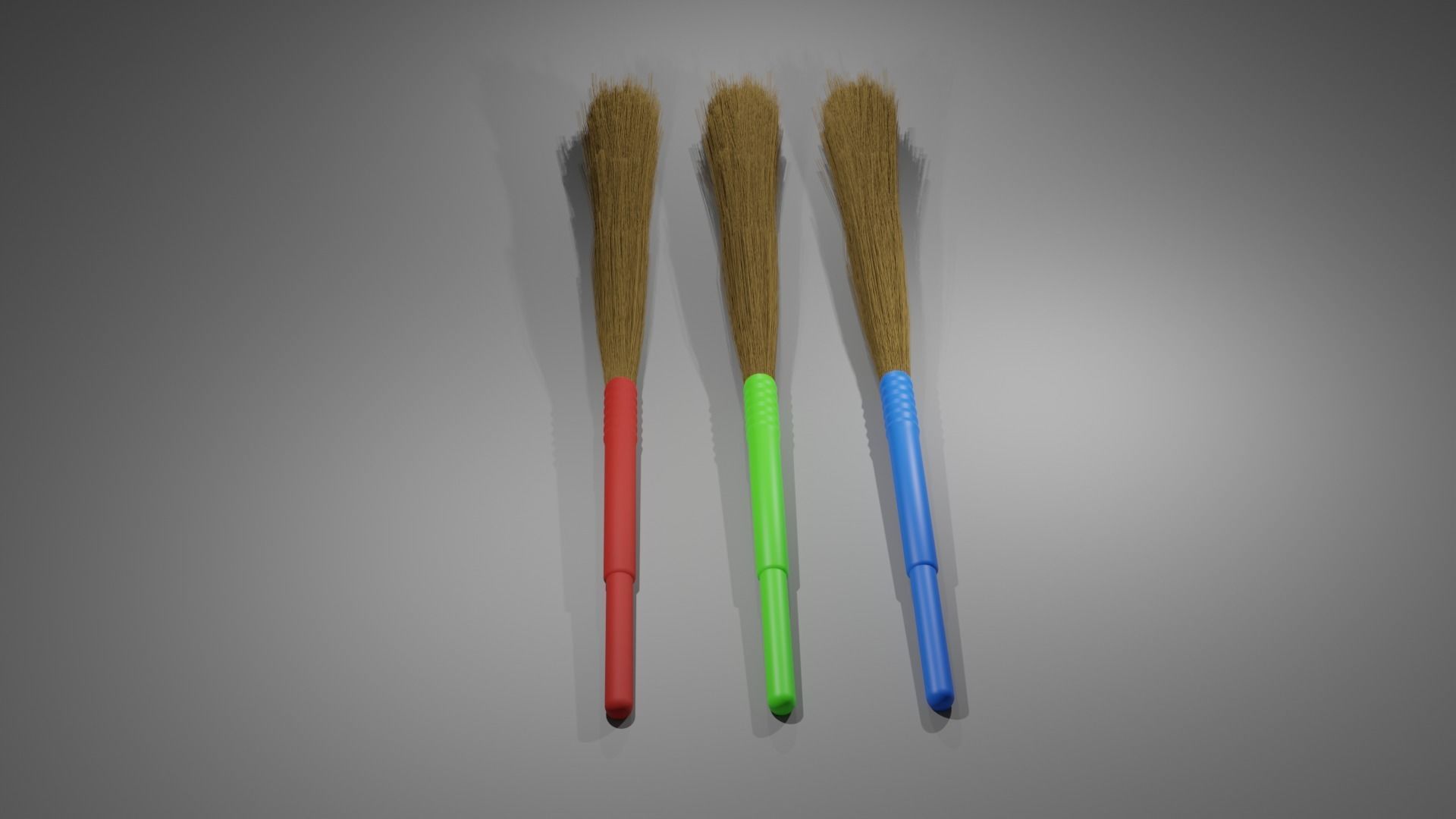 Indian Broom Stick 3D model | CGTrader