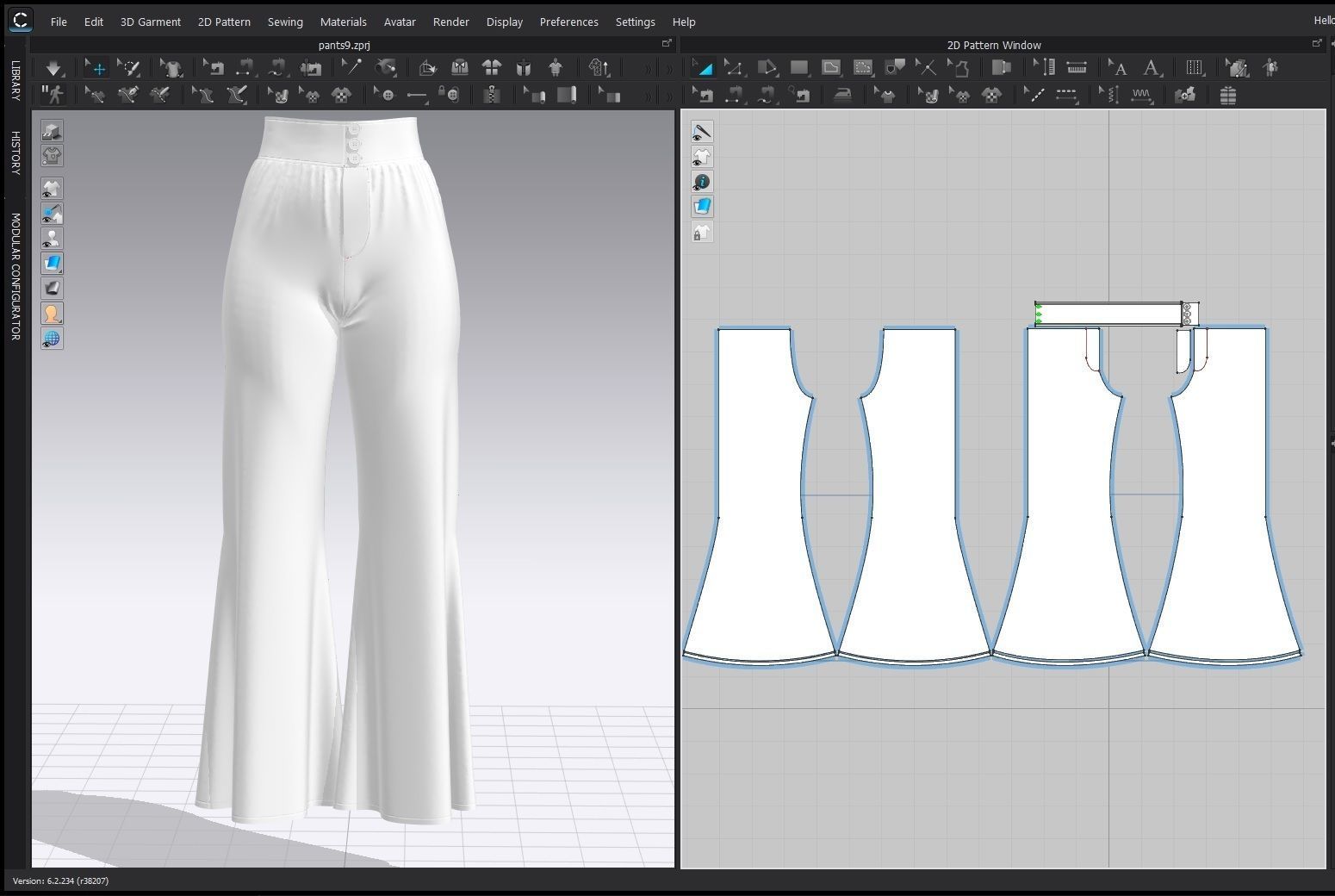 10 basic women pants 3D models Zprj Fbx OBJ 3D model | CGTrader