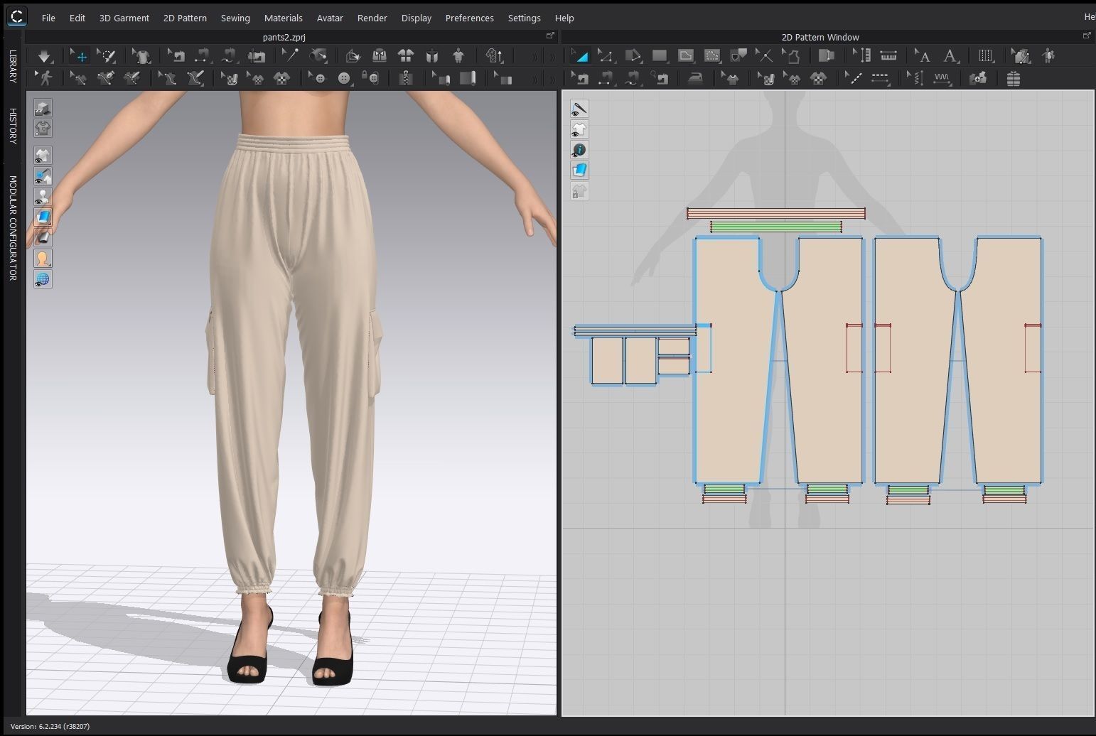 10 basic women pants 3D models Zprj Fbx OBJ 3D model | CGTrader