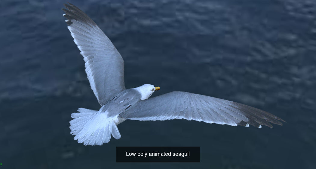 3D Model Collection Low Poly Flying birds VR / AR / low-poly | CGTrader