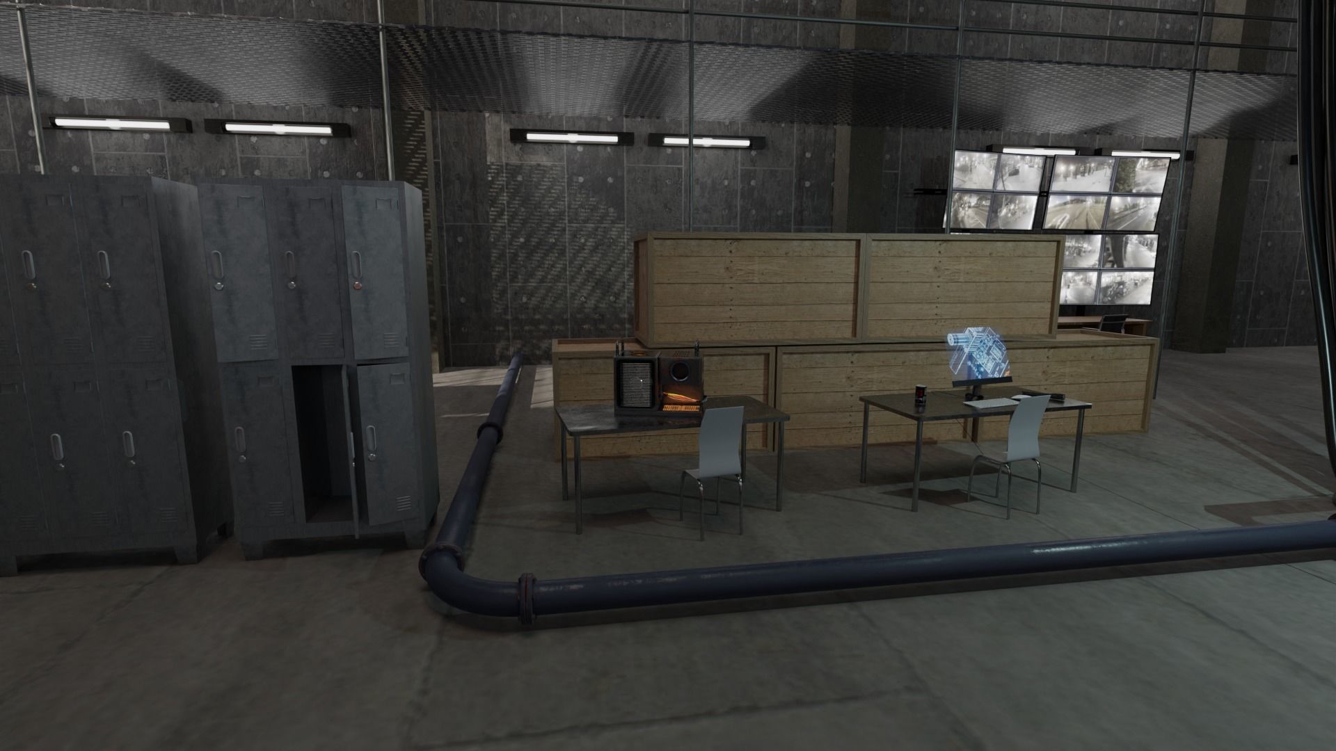 Factory Lab 3D model | CGTrader