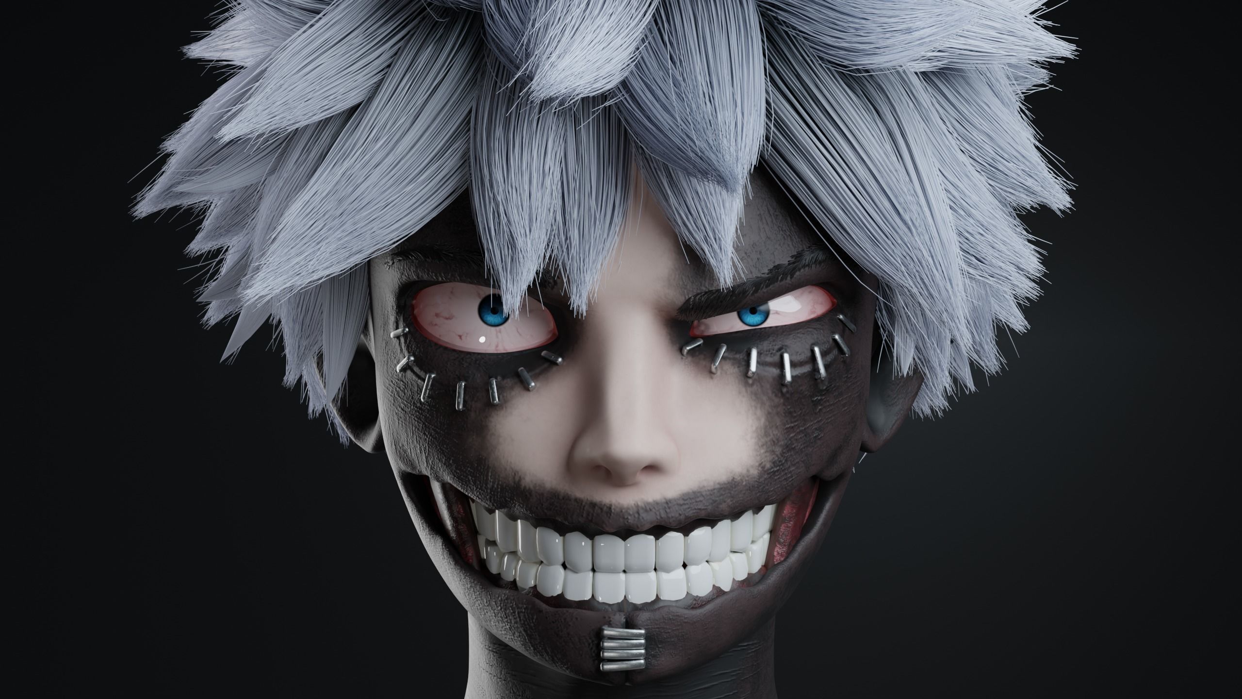 Dabi - My Hero Academia 3D model rigged | CGTrader