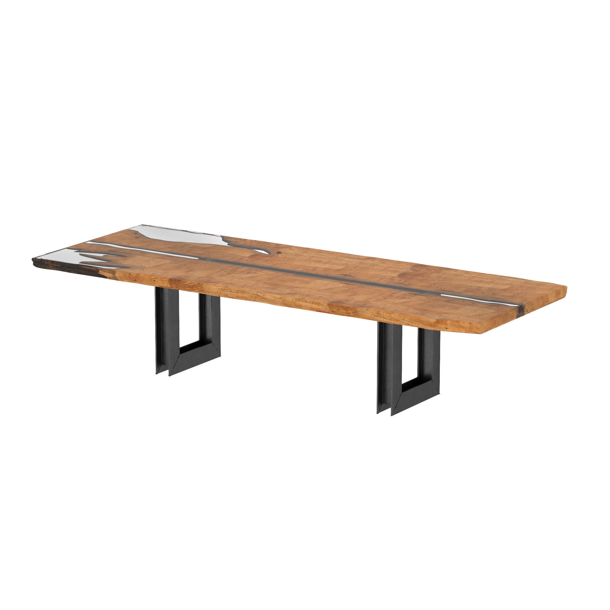 Kauri Beam Table 3D model | CGTrader