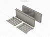 IKEA-INSPIRED PANGET STORAGE BENCH AND PANGET HAT AND COAT RACK 3D ...