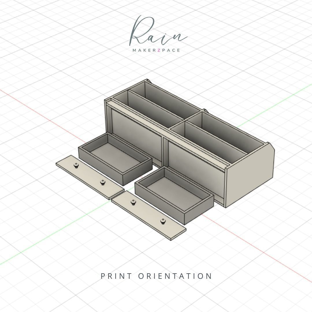 IKEA INSPIRED Hauga TV Unit Miniature Furniture 3D model 3D printable ...