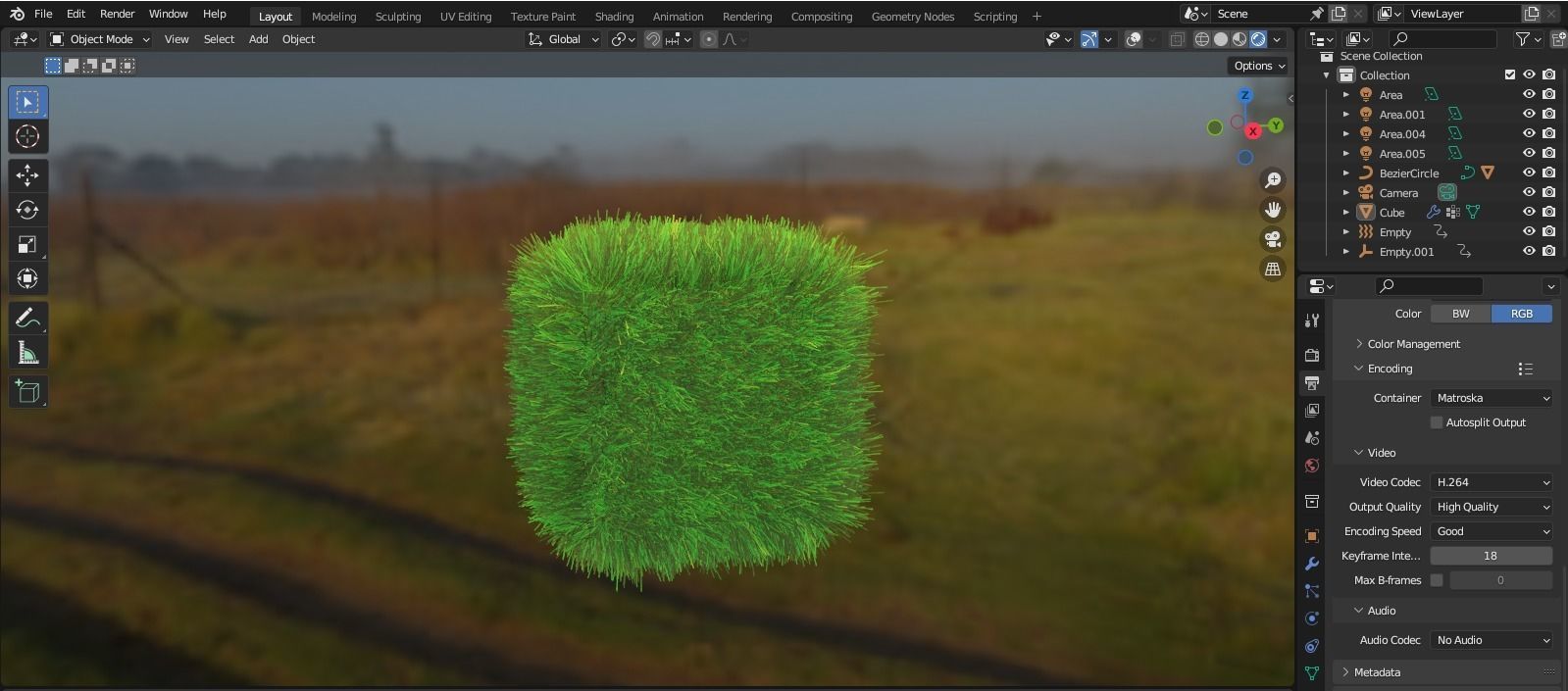 3D grass animation realistic wind simulation dynamic 3D model animated | CGTrader