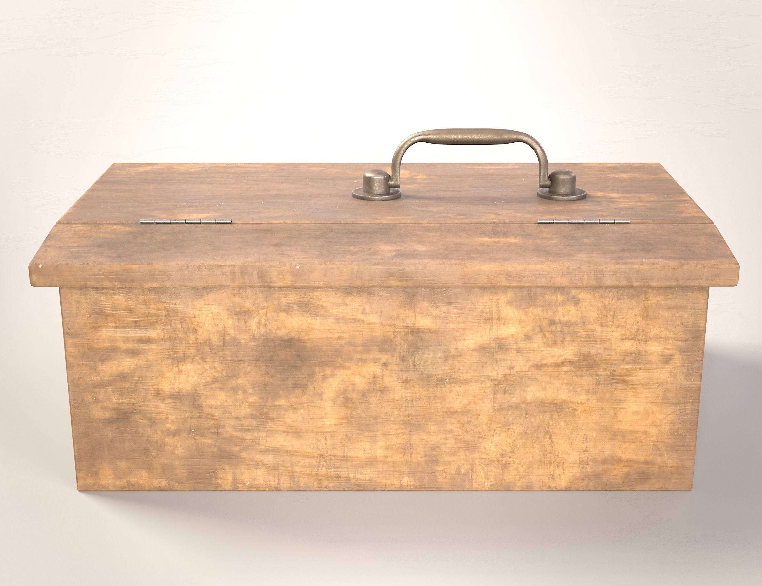 3D model Vintage wooden secretary box VR / AR / low-poly | CGTrader