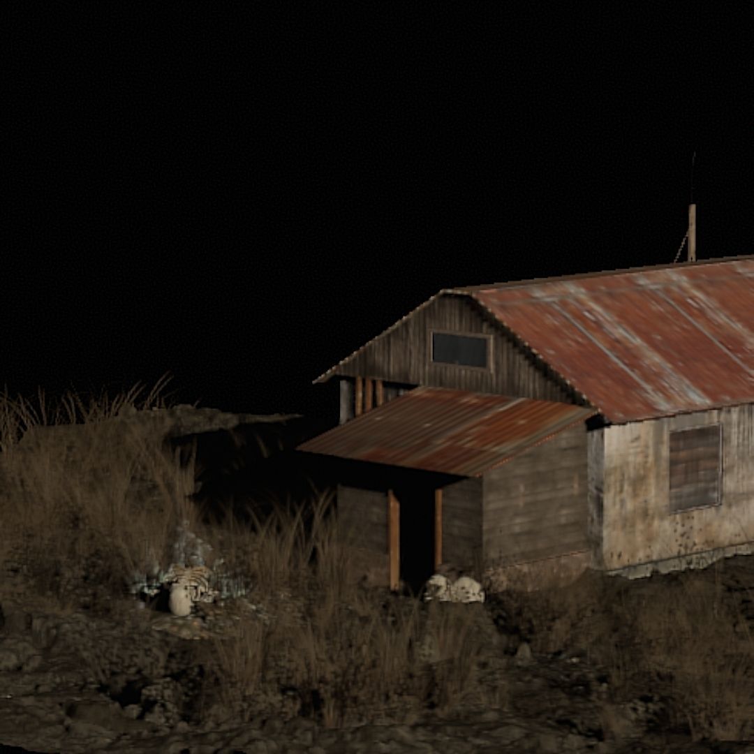 Realistic scare home 3D model | CGTrader