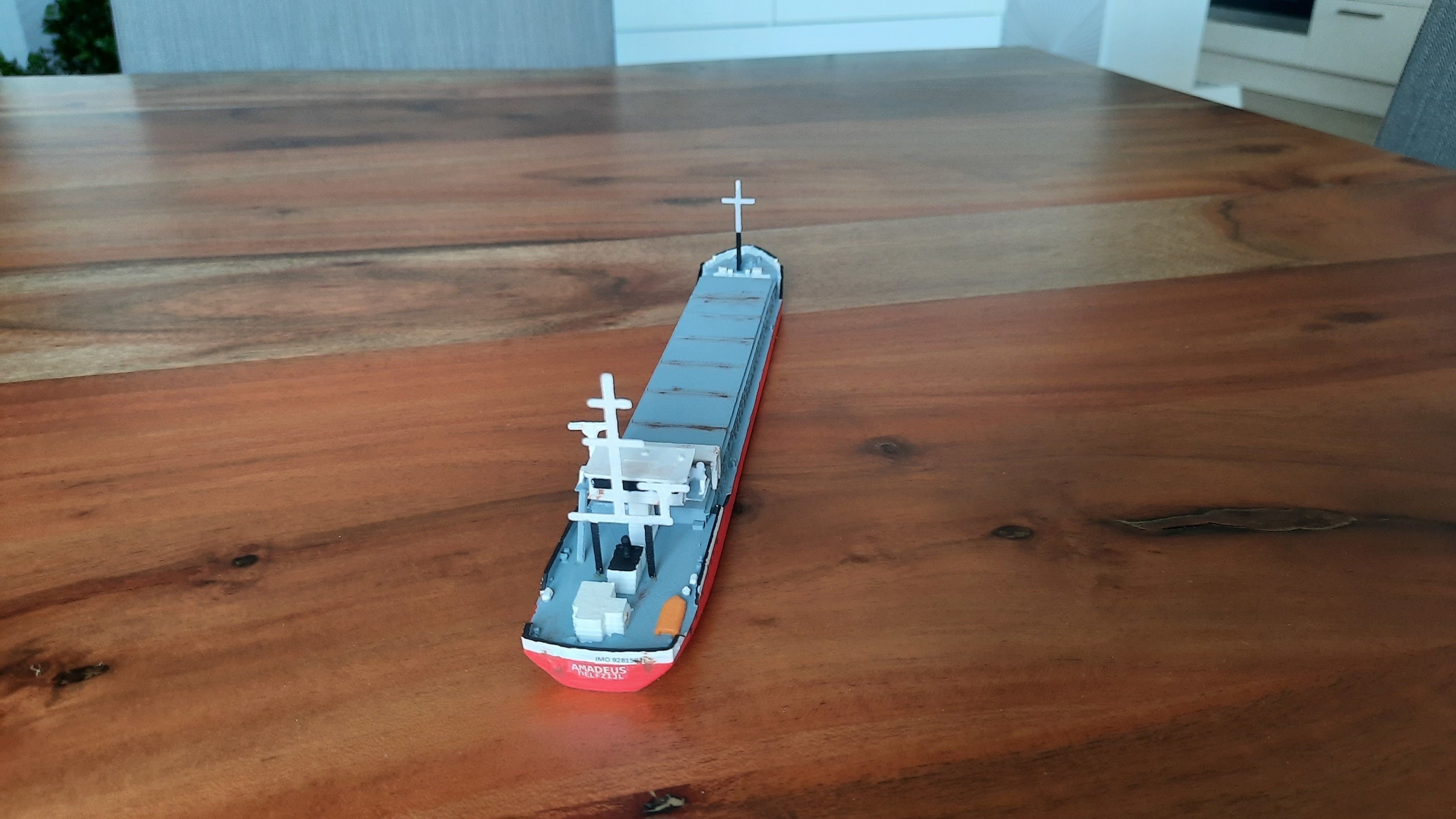 COASTAL CARGO SHIP WATERLINE MODEL - 3D MODEL FOR PRINTING 3D model 3D ...