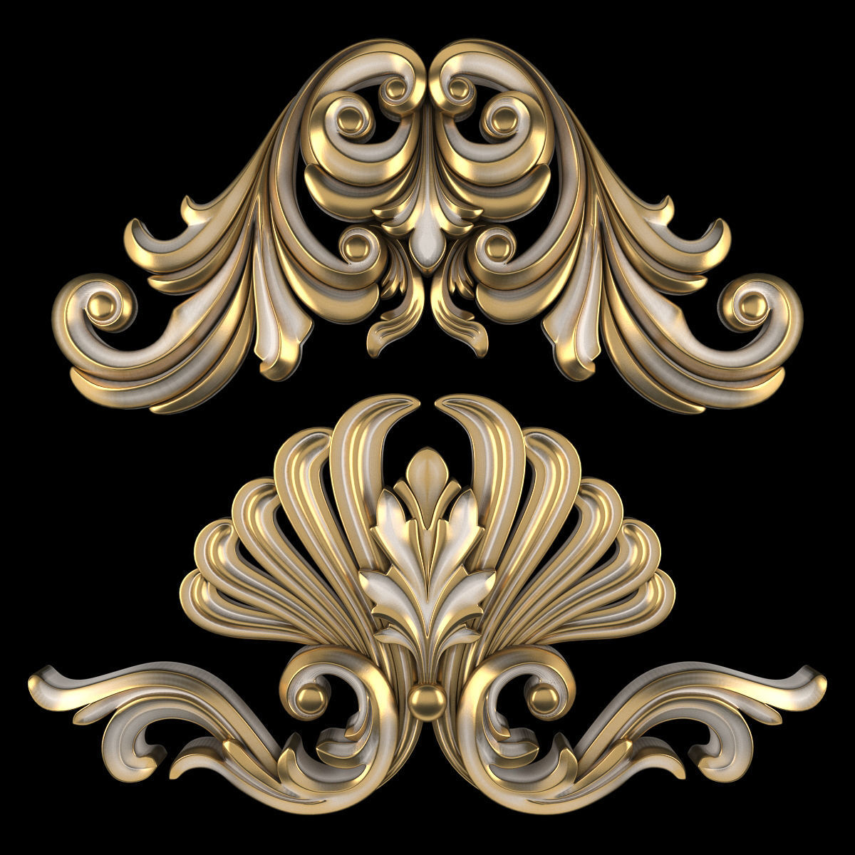 Ornament 74 3D model | CGTrader