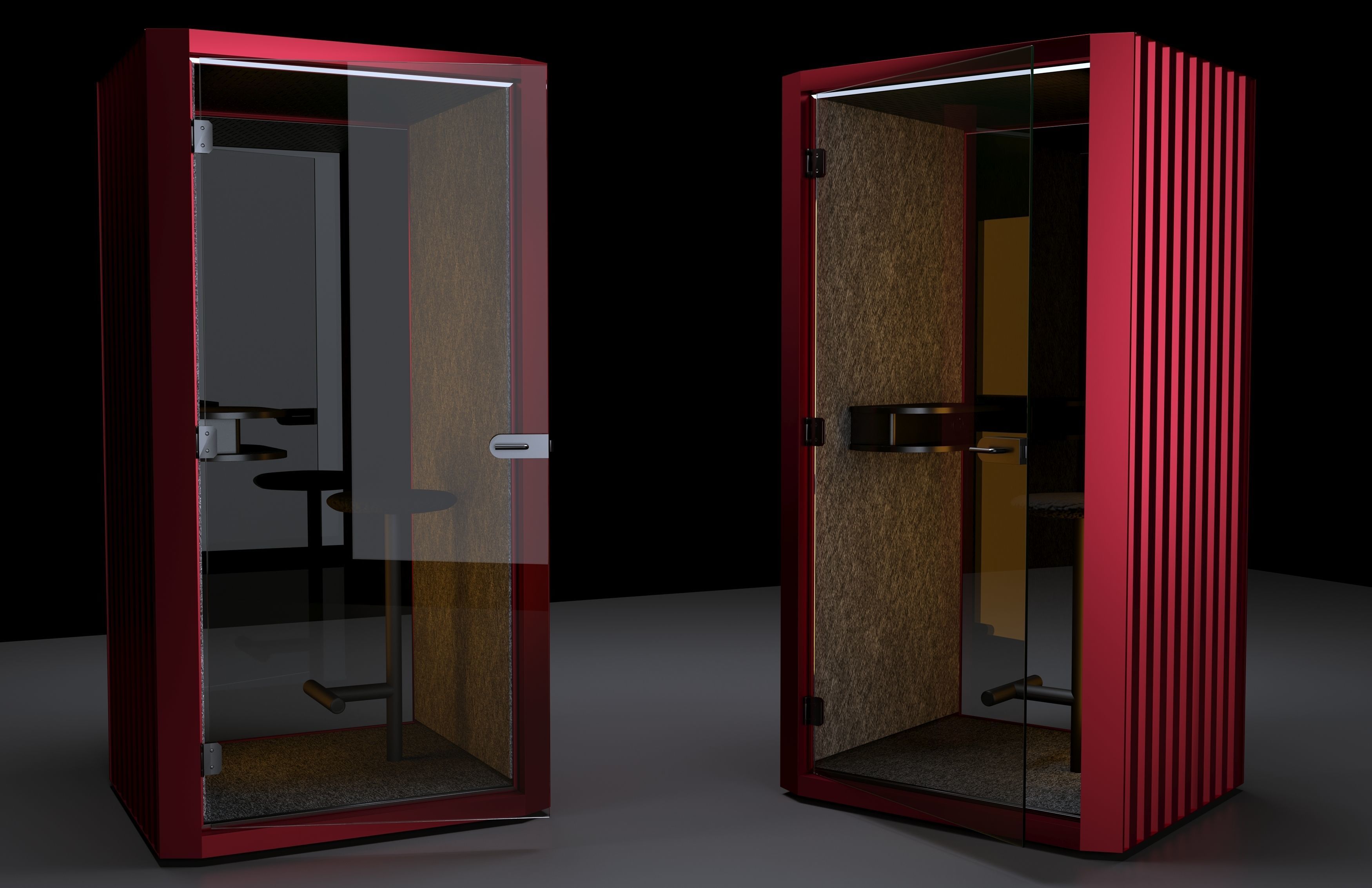 Acoustic cabin free 3D model | CGTrader