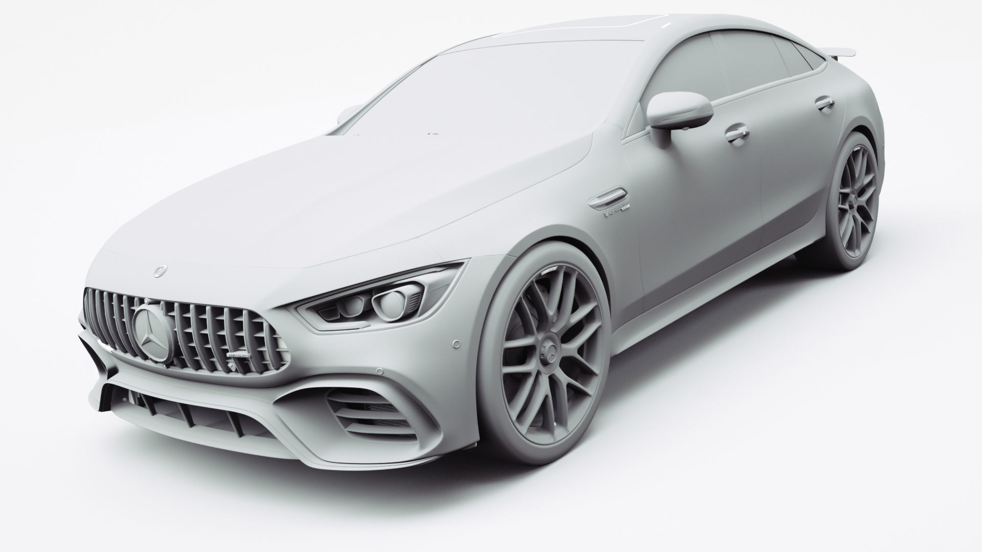 mercedes benz gt63s amg 3D model | CGTrader