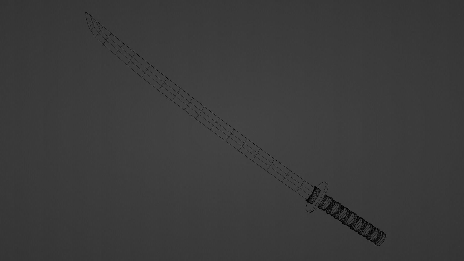 3D model Katana Sword VR / AR / low-poly | CGTrader