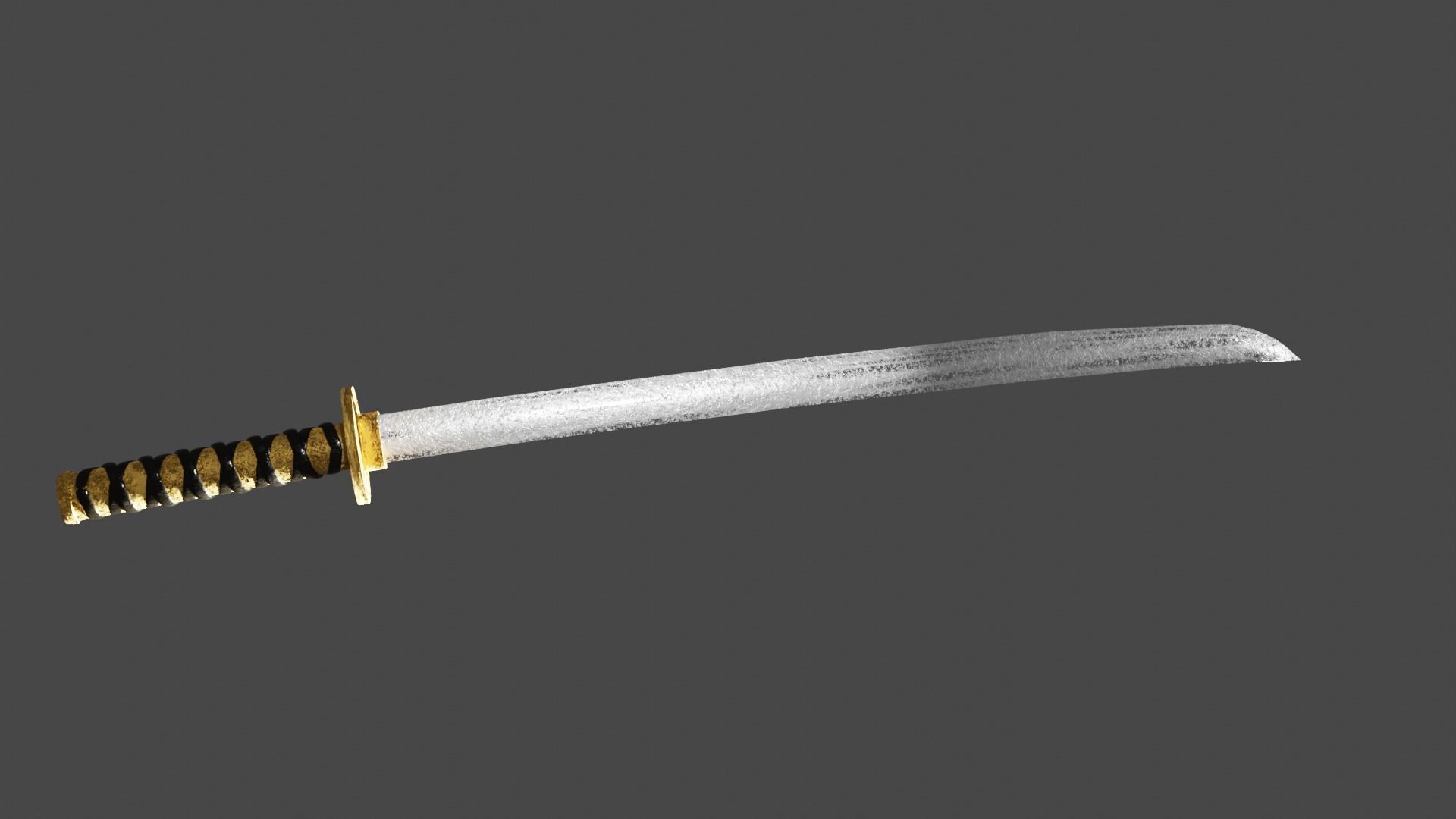 3D model Katana Sword VR / AR / low-poly | CGTrader