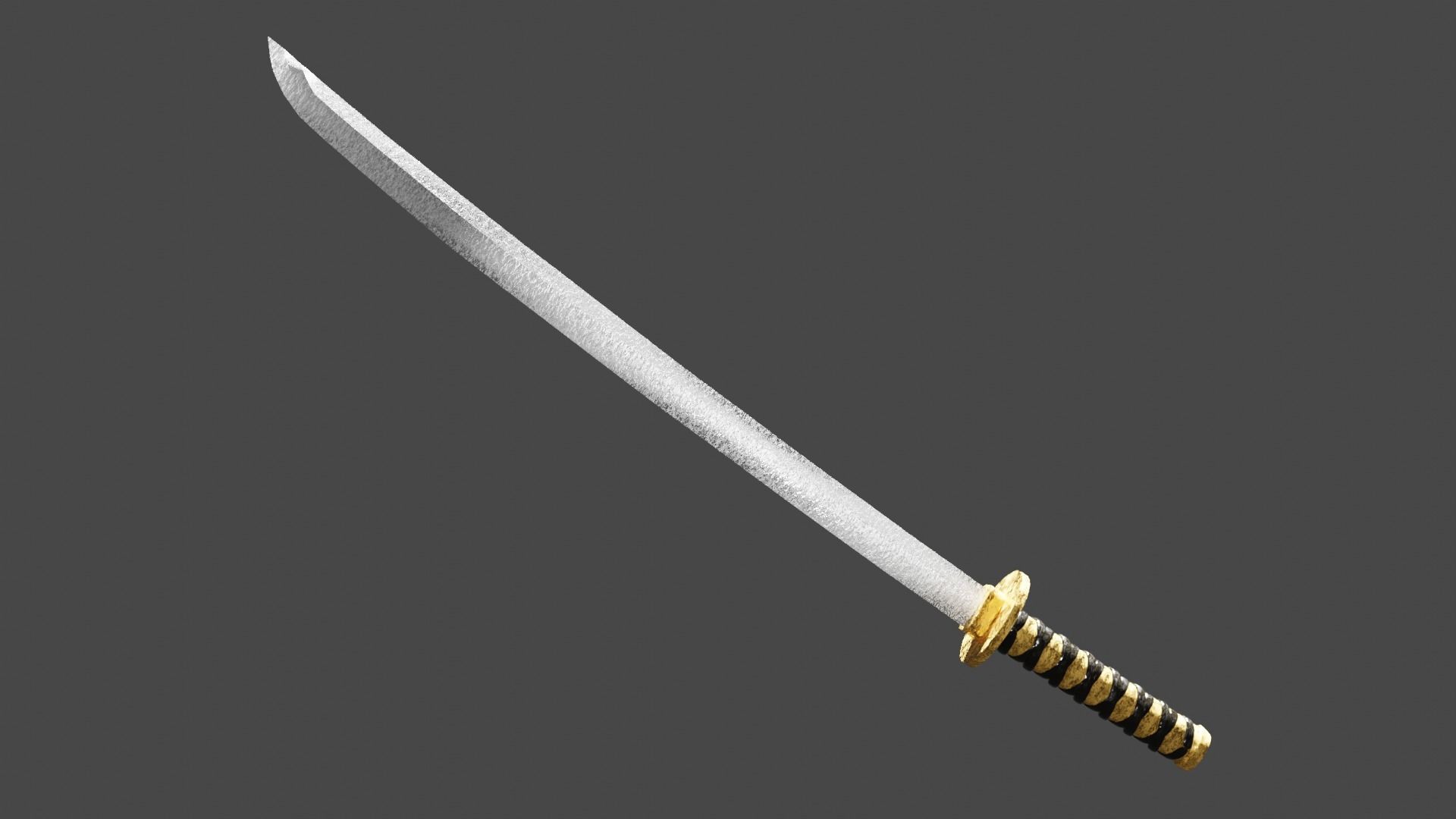 3D model Katana Sword VR / AR / low-poly | CGTrader