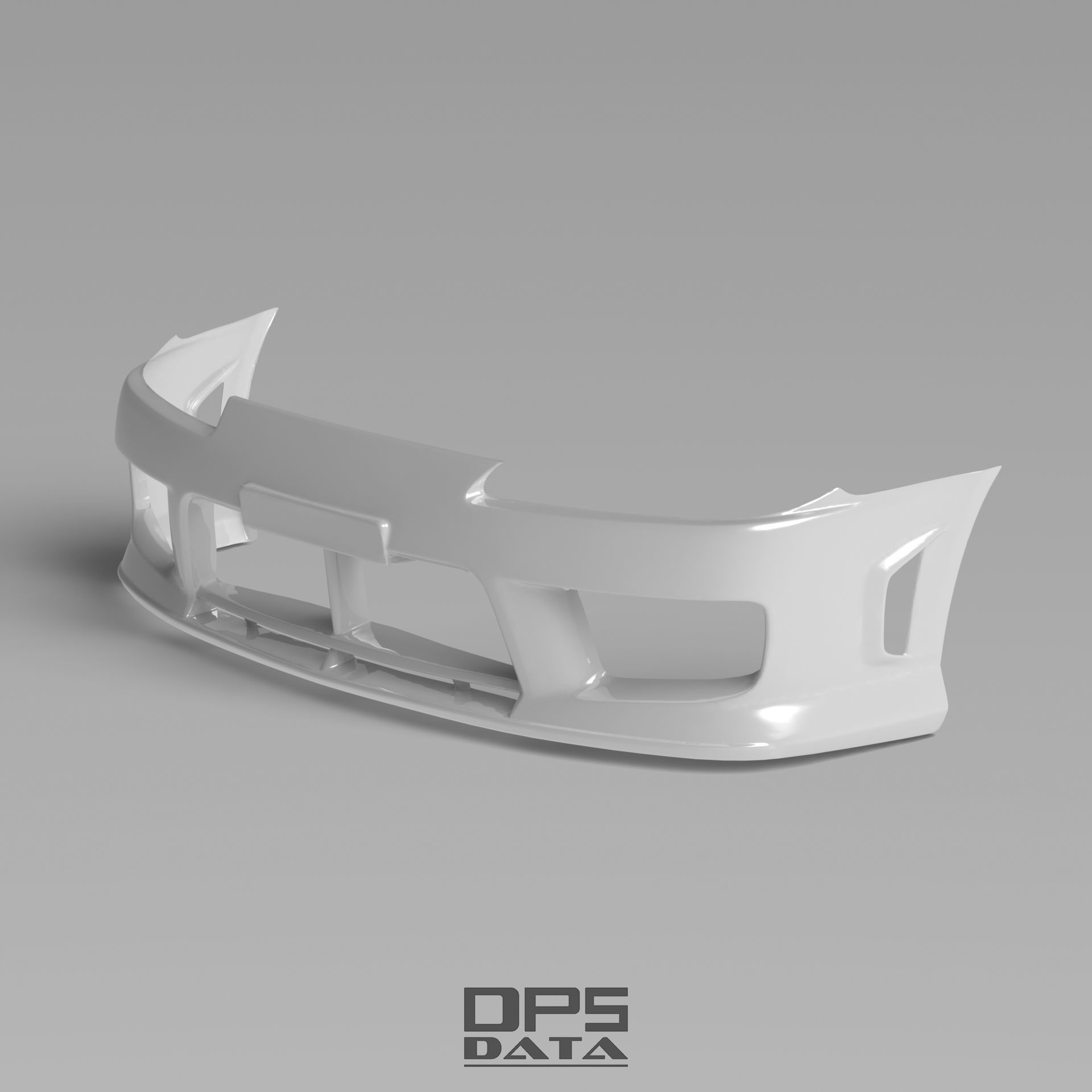 S15 Spec R Front Bumper Exterior Surface - 3D Laser-Scanned 3D model ...