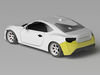 86 ZN6 Rear Bumper Exterior Surface - 3D Laser-Scanned 3D model | CGTrader
