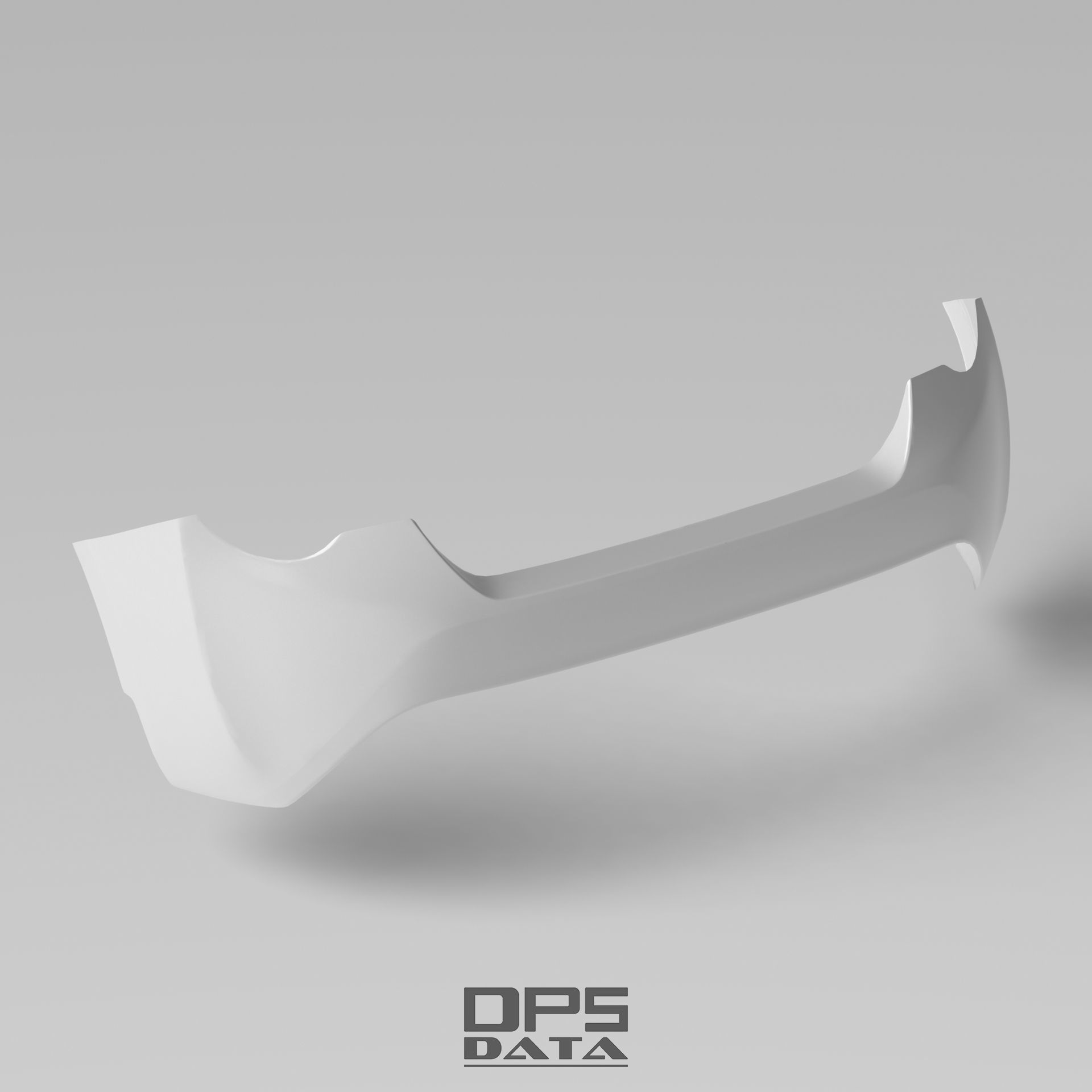 86 ZN6 Rear Bumper Exterior Surface - 3D Laser-Scanned 3D model | CGTrader
