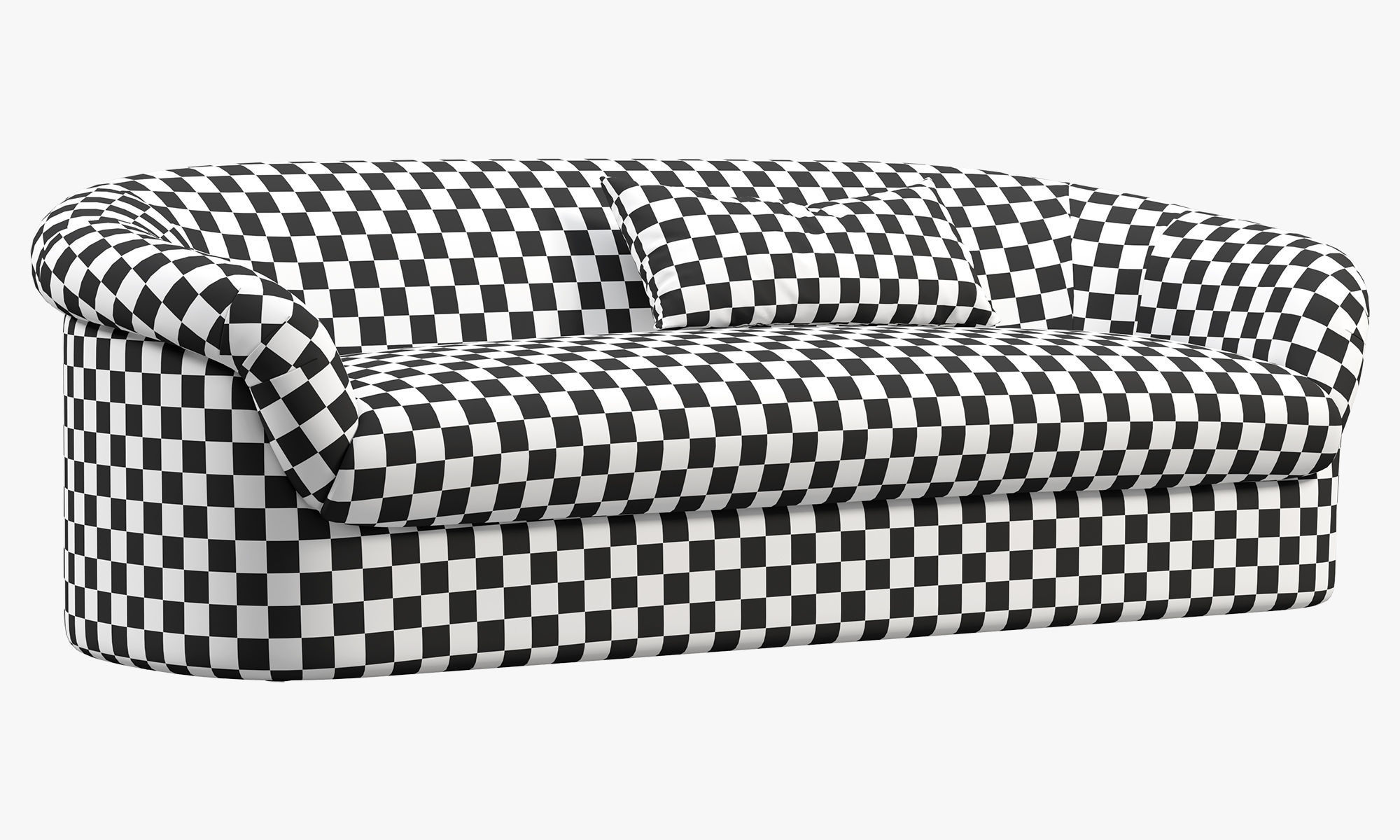 Sedilia Roll top Sofa 3D model | CGTrader