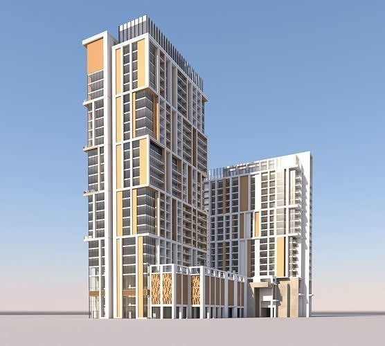 Exterior building 3D model | CGTrader