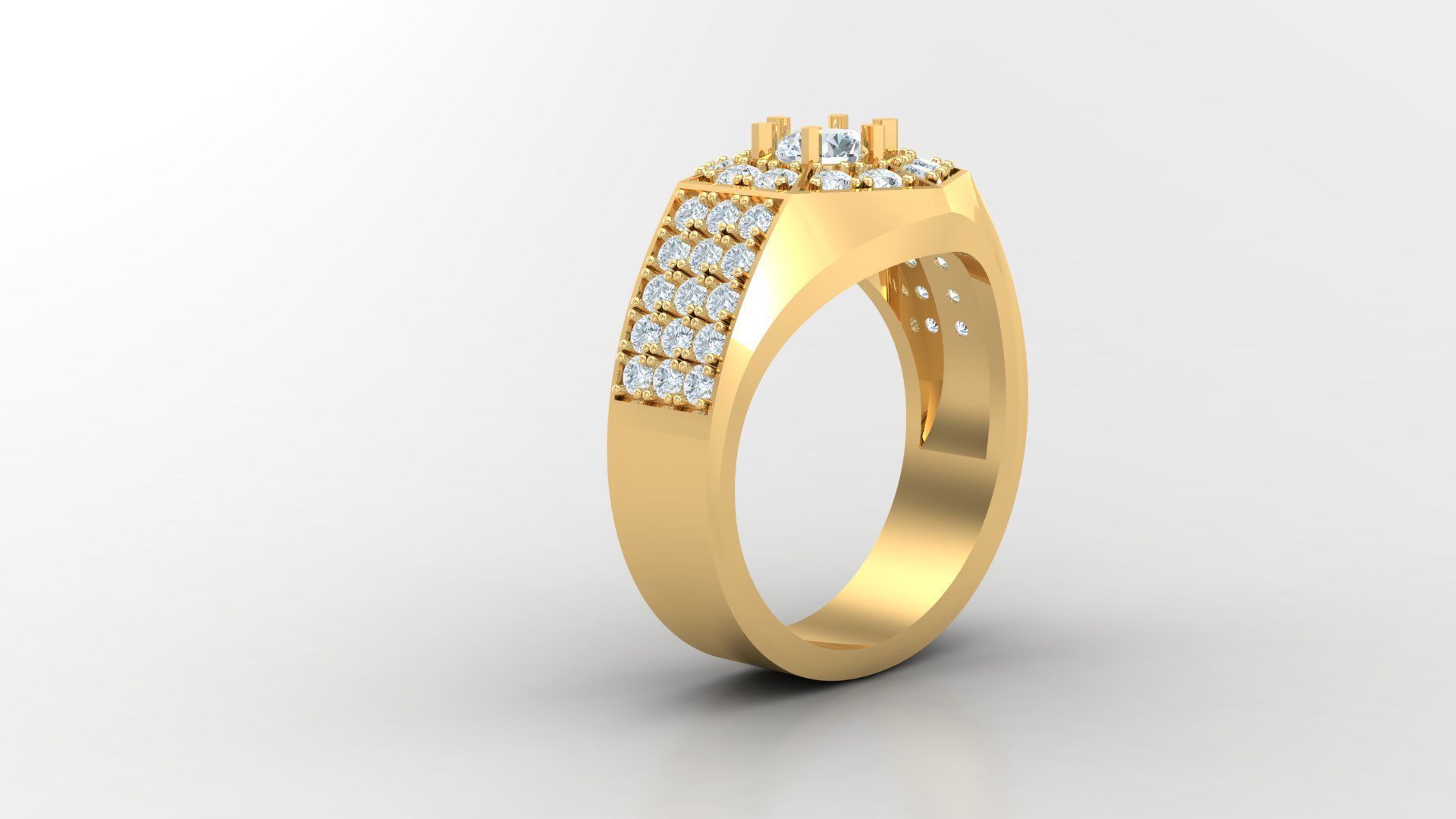Man Ring Version 1 MR 59 3D model 3D printable | CGTrader