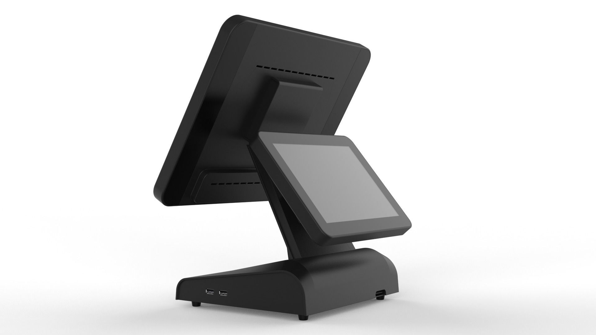 POS terminal monitor 1619D 3D model | CGTrader