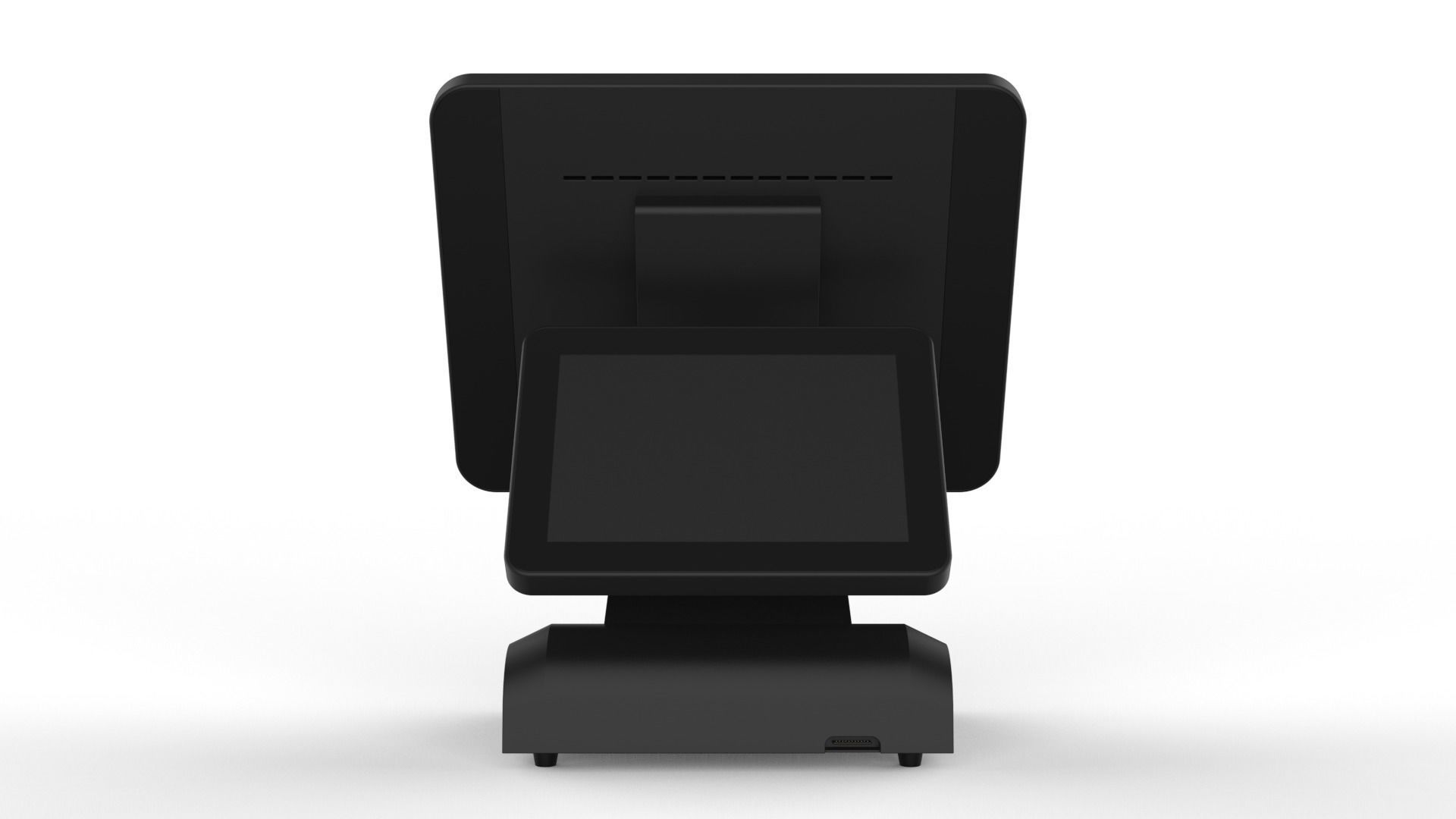 POS terminal monitor 1619D 3D model | CGTrader