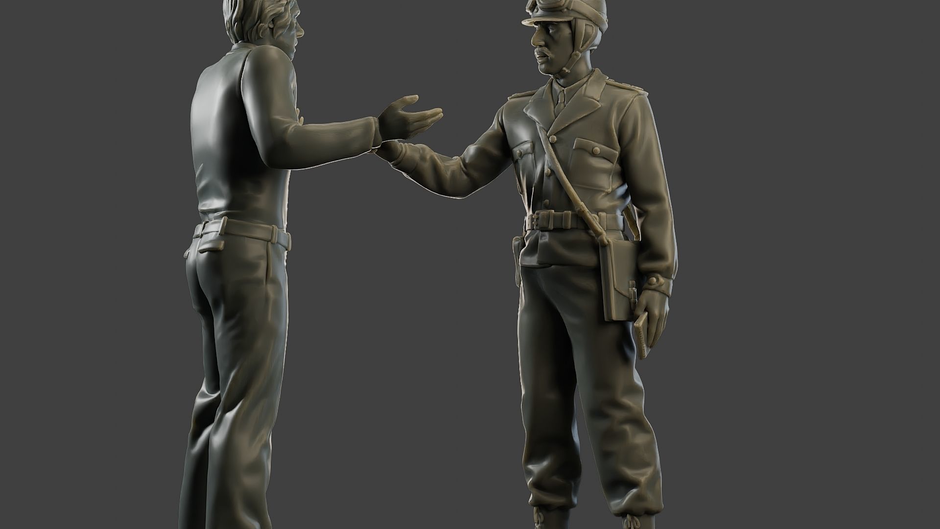 CzechSlovak Communist police Motorcycle CCPM1 4 3D model 3D printable ...