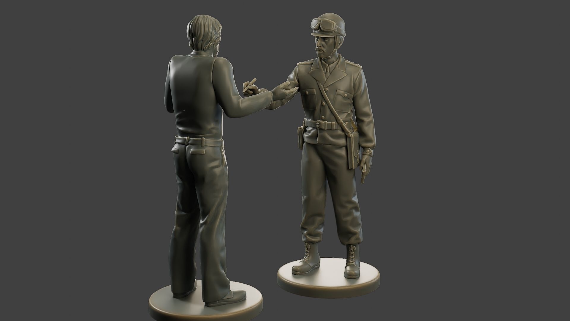 CzechSlovak Communist police Motorcycle CCPM1 4 3D model 3D printable ...