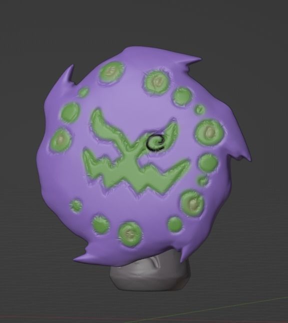 Spiritomb 3D model 3D printable | CGTrader