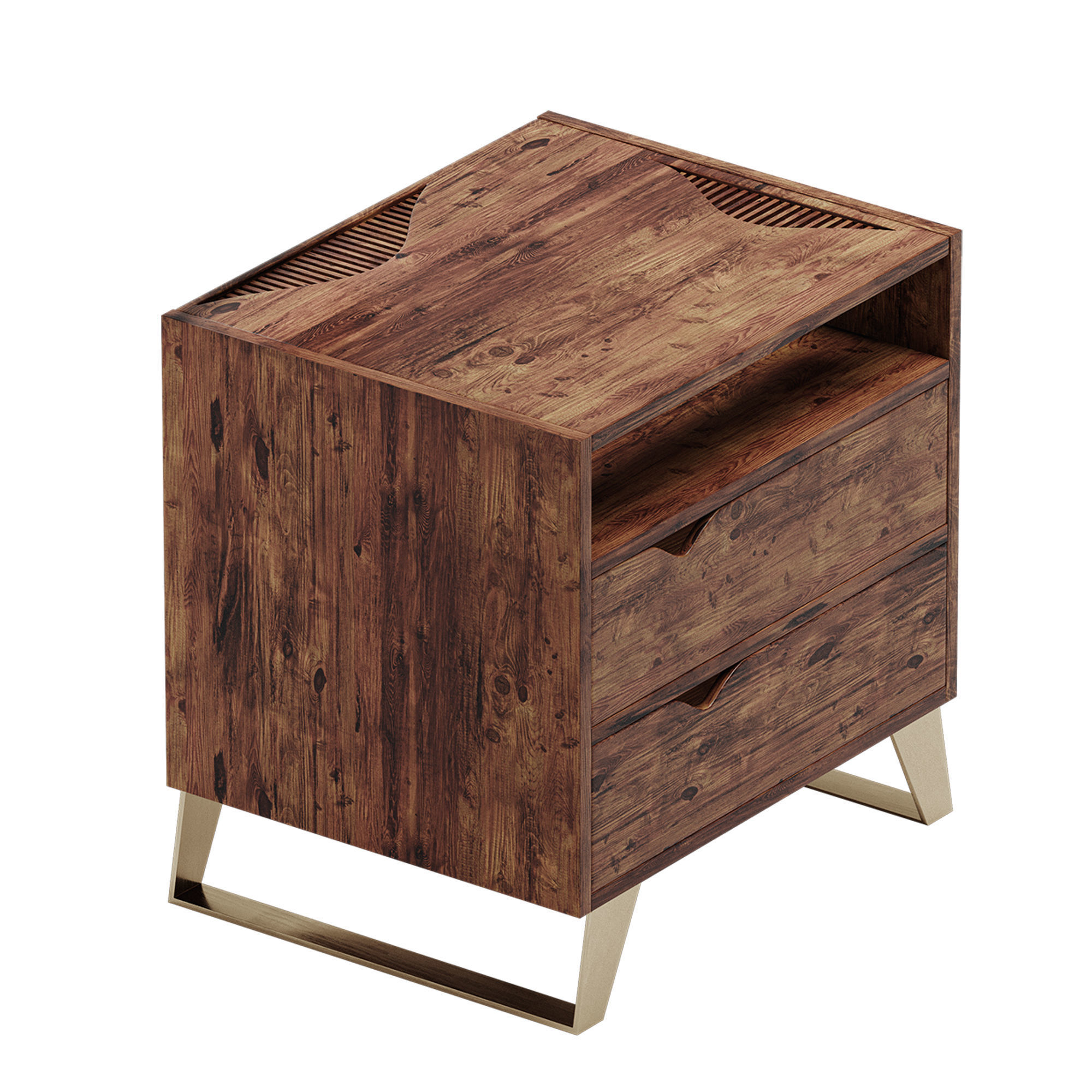 3D model Bedside Table 3D Model VR / AR / low-poly | CGTrader