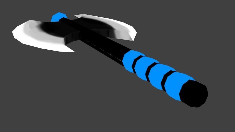 Dual Wedge Hand Axe 3D model | CGTrader