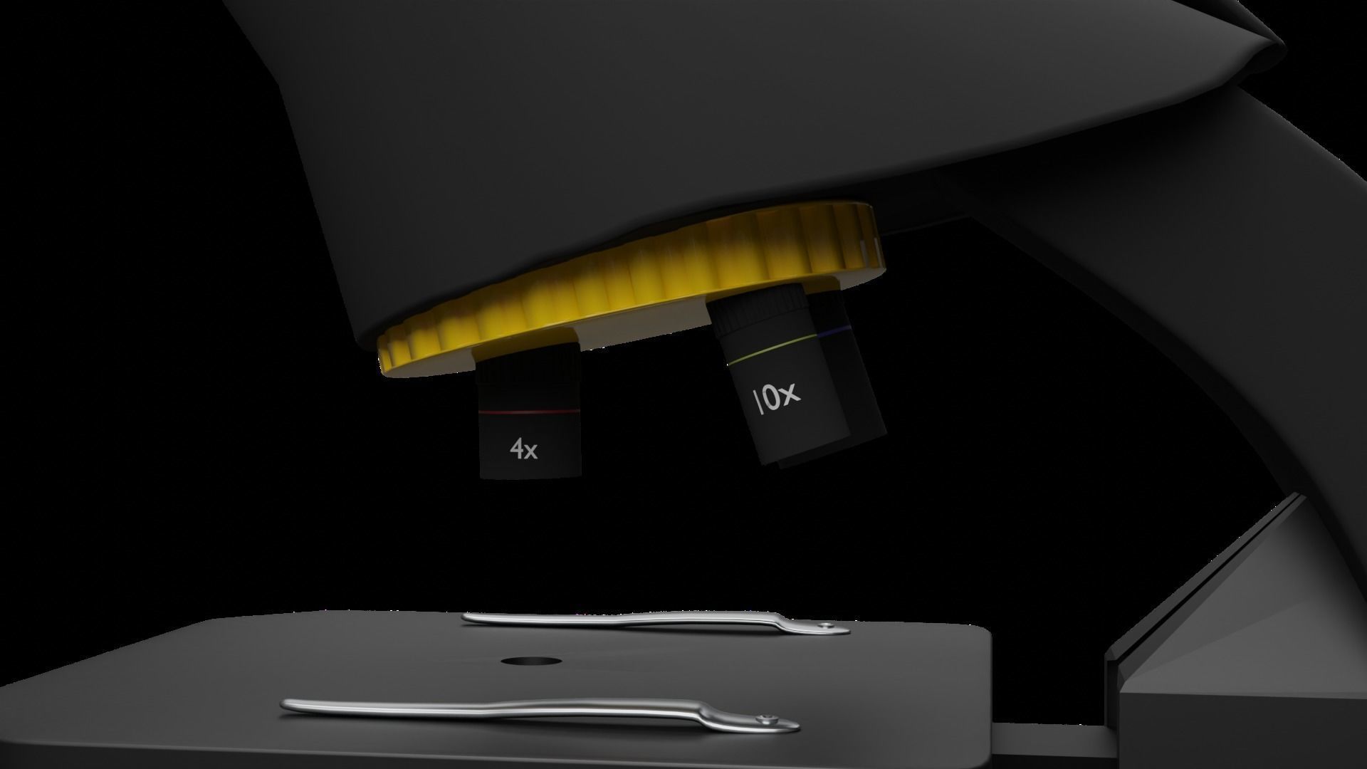 National Geographic Microscope 3D model | CGTrader