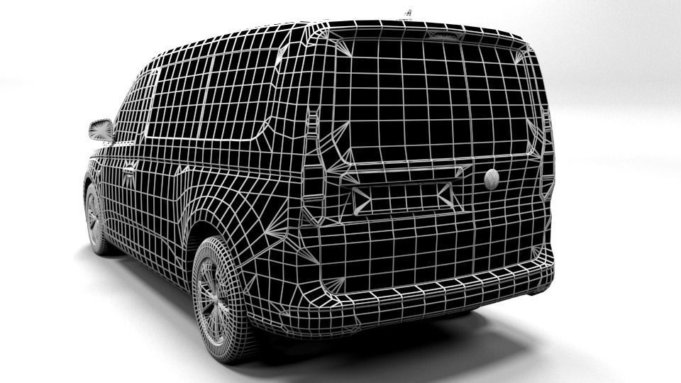 3D model VW CADDY MAXI 2021 VR / AR / low-poly | CGTrader