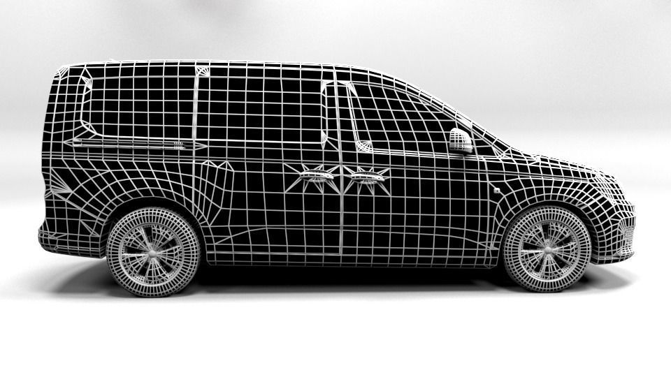 3D model VW CADDY MAXI 2021 VR / AR / low-poly | CGTrader