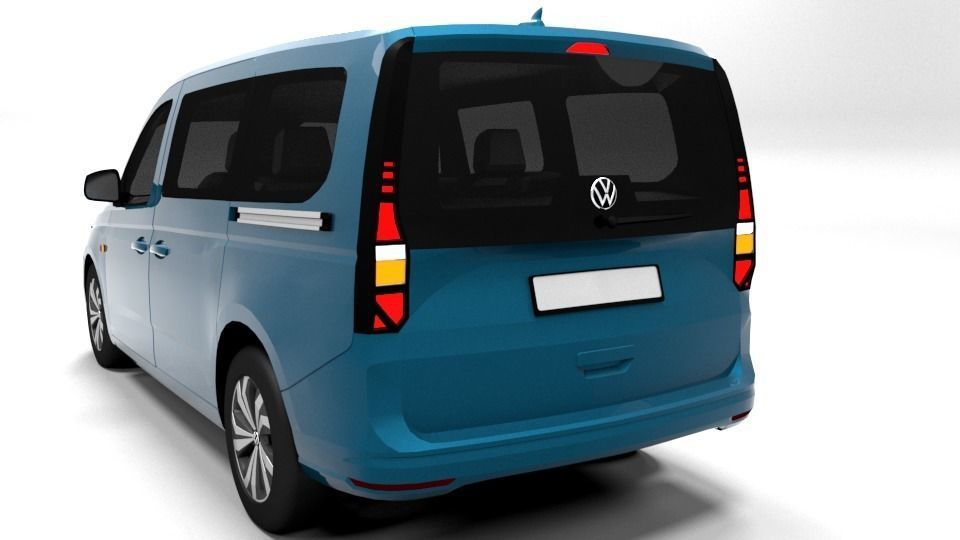 3D model CADDY MAXI PASSENGER VR / AR / low-poly | CGTrader